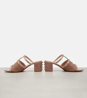 Valentino Garavani Rockstud 60 Leather Mules