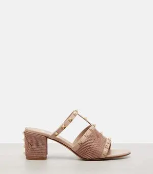 Valentino Garavani Rockstud 60 Leather Mules