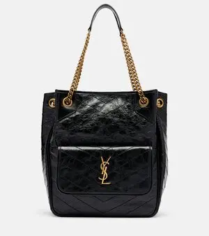 Saint Laurent Niki Small Leather Tote Bag