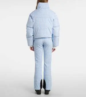 Cordova Cortina Gingham Down Ski Jacket