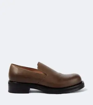 THE ROW Leather Slip-on Shoes