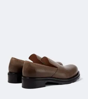 THE ROW Leather Slip-on Shoes