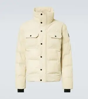 Fusalp Carlo Corduroy-trimmed Ski Jacket - White