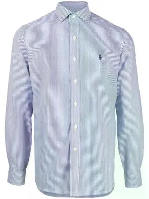 Polo Ralph Lauren Striped Logo-embroidered Shirt