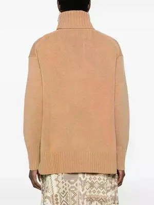 Polo Ralph Lauren Camel Wool-cashmere Blend Roll Neck Jumper