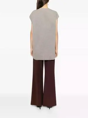 Helmut Lang Asymmetric Hem Brushed Vest