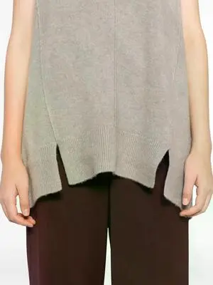 Helmut Lang Asymmetric Hem Brushed Vest