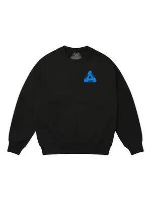 PALACE Fukuoka Tri-ferg Crew-neck Sweatshirt - Black