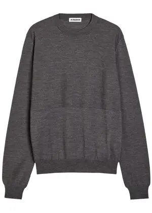 Jil Sander Round Neck Sweaters For Men