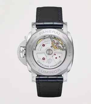 Panerai Stainless Steel Luminor Bitempo Watch - Blue