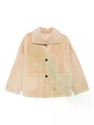ARMA Isabella Reversible Shearling Coat - Neutrals