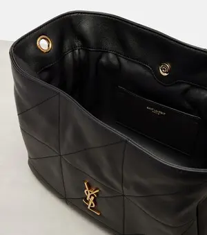 Saint Laurent Jamie Small Leather Shoulder Bag - Black