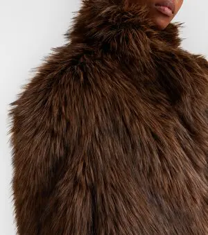 Magda Butrym Cropped Fur Jacket