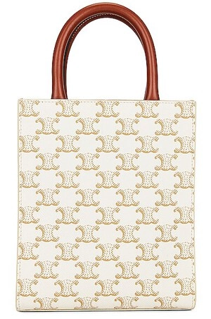 Celine Mini Vertical Cabas Tote Bag - Brown