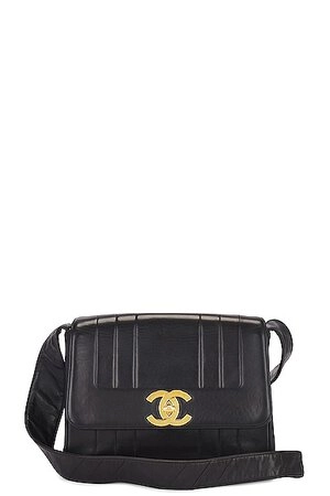 Chanel Lambskin Mademoiselle Flap Bag - Black