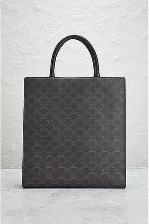 Celine Vertical Cabas Tote Bag - Brown
