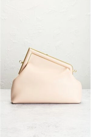 Fendi First Shoulder Bag In Lambskin Leather With Gold-tone Hardware