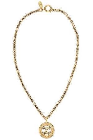Chanel Coco Mark Necklace - Gold