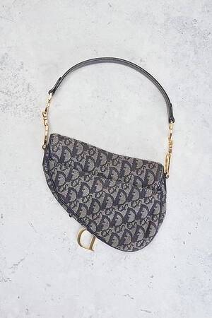 Dior Vintage Diorissimo Saddle Bag