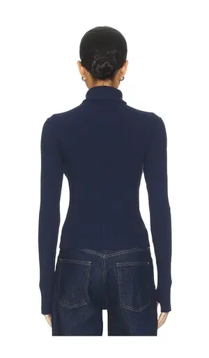 Show Me Your Mumu Ribbed Turtleneck Top