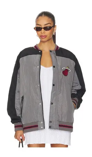 Terez X Revolve Double Yoke Bomber Jacket - Black