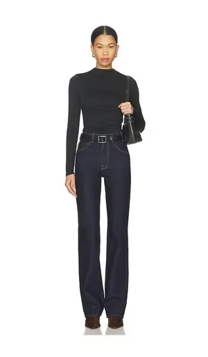 ALL THE WAYS Calliope Mock Neck Top