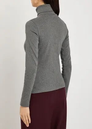 FLORE FLORE Dinah Cotton Turtleneck Top