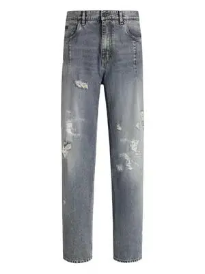 Dolce & Gabbana Distressed Denim Jeans - Blue