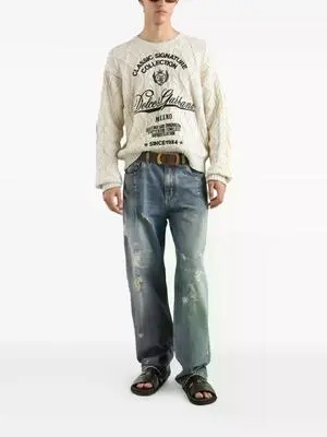Dolce & Gabbana Distressed Denim Jeans