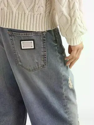 Dolce & Gabbana Distressed Denim Jeans
