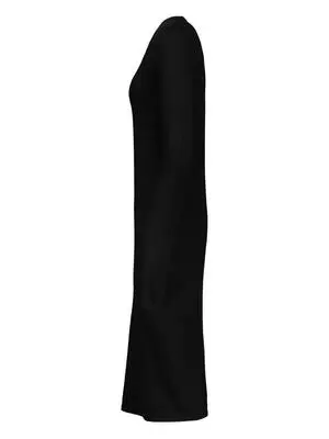 Frenckenberger Long-sleeve Mini Dress - Black