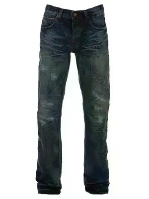 GILDED AGE Crinkled Denim Jeans