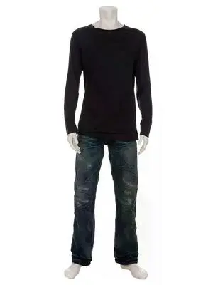 GILDED AGE Crinkled Denim Jeans