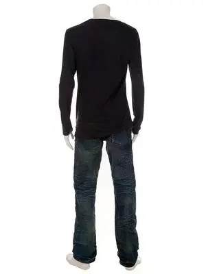 GILDED AGE Crinkled Denim Jeans