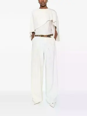 Max Mara Palude Trousers Wide Leg Pleated