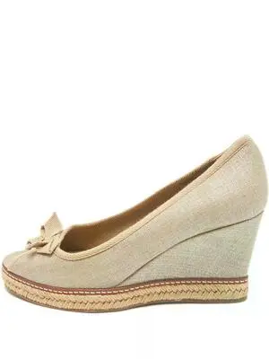 Tory Burch Bow Platform Espadrilles