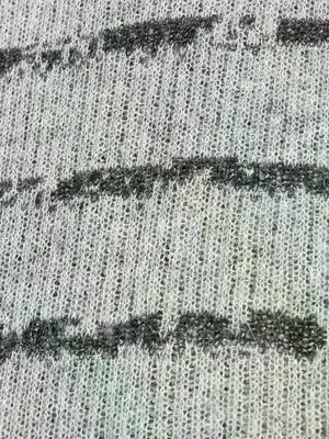 ALLSAINTS Dissolved Striped Sweater