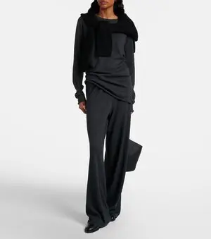 LISA YANG Maurie Cotton And Cashmere Sweater