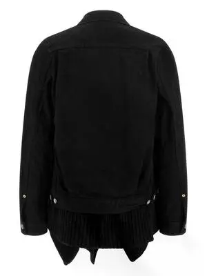 Sacai Quilted Front Zip Closure Jacket