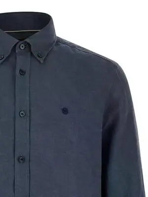 BOSS Embroidered Buton-fastening Shirt