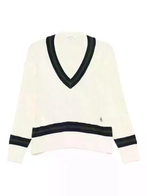 Sporty & Rich V Neck Sweaters For Women