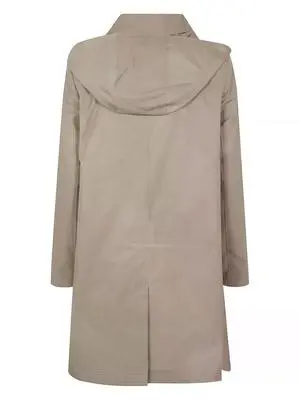 Ralph Lauren Single-breasted Coat With Detachable Hood