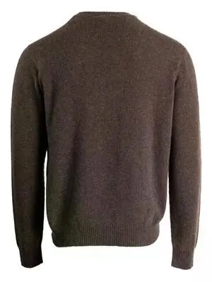 THE ROW Cashmere Crewneck Sweater - Brown