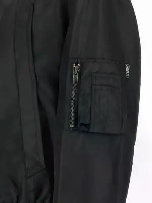 MAISON MARGIELA High-neck Bomber Jacket With Ribbed Details