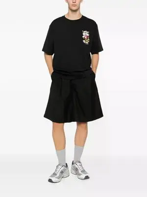 Kenzo Embroidered T-shirt - Black