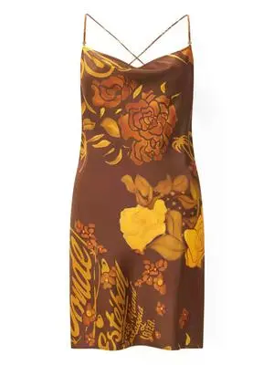Donde Esteban Spaghetti Strap Cocktail Dresses