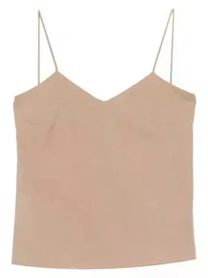 Max Mara V-neck Spaghetti Strap Top