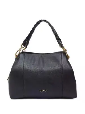 Liu Jo Braided Top Handle Tote Bag - Black