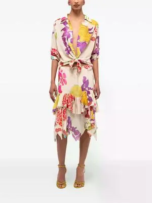 DONDE ESTEBAN Floral Cotton Shirt