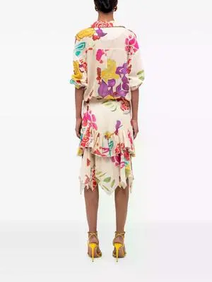DONDE ESTEBAN Floral Cotton Shirt